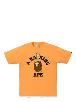 A BATHING APE X Garfield #5 Tee Shirt - Orange