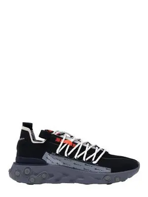 Nike Ispa React Low Sneakers - Black/gunsmoke/metallic Silver