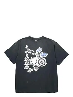 NEIGHBORHOOD X Saint Mxxxxxx Sthd Short Sleeve T-shirt - Vintage Black