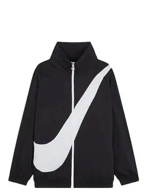 Nike Sportswear Swoosh Woven Jacket - Black/white