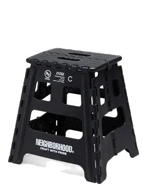 NEIGHBORHOOD Ci/p Step Stool - Black