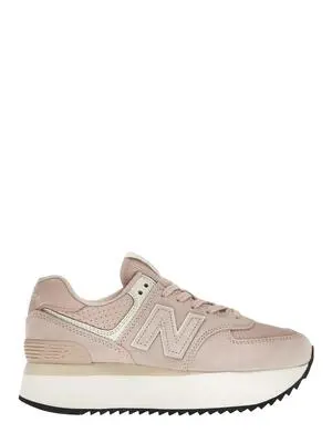 NEW BALANCE 574 Plus Sneakers - Pink
