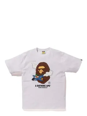 A BATHING APE X Hebru Brantley 1 Tee Shirt - White
