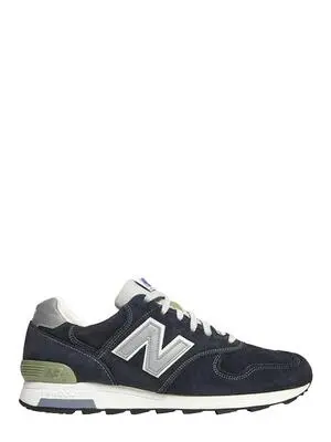 NEW BALANCE 1400 J. Crew Sneakers - Navy Blue/silver/white