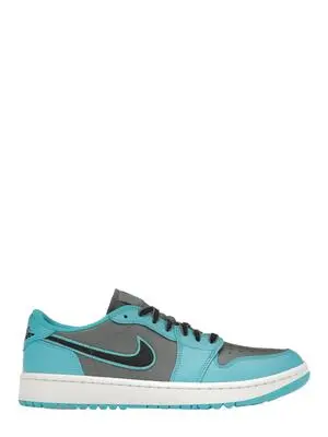 JORDAN 1 Low Golf Sneakers - Cool Grey/gamma Blue/black