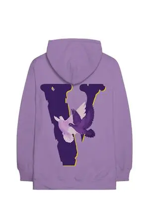 NAV X Vlone Doves Hoodie - Purple