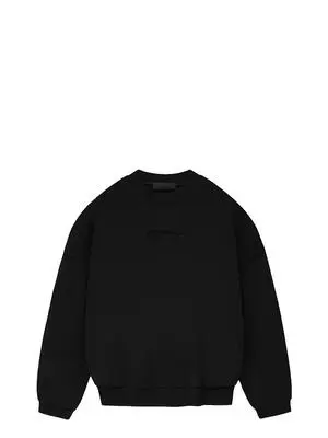 Fear Of God Essentials Crewneck Sweatshirt - Jet Black