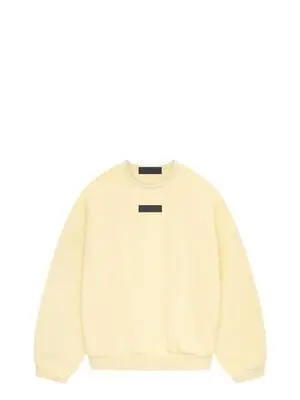 Fear Of God Essentials Crewneck Sweatshirt Garden Yellow