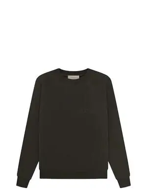 Fear Of God Essentials Crewneck Sweatshirt - Off Black