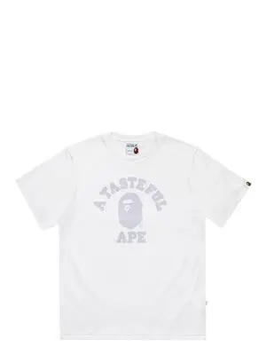 A BATHING APE X Jjjjound College Tee Shirt - White
