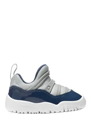 JORDAN 11 Retro Little Flex Sneakers - Grey Mist/midnight Navy Blue/white