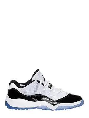 JORDAN 11 Retro Low Sneakers - White/black/dark Concord