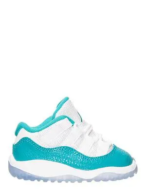 JORDAN 11 Retro Low Sneakers - White/turbo Green/volt Ice
