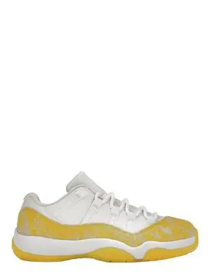 JORDAN 11 Retro Low Yellow Snakeskin - White/tour Yellow/sail