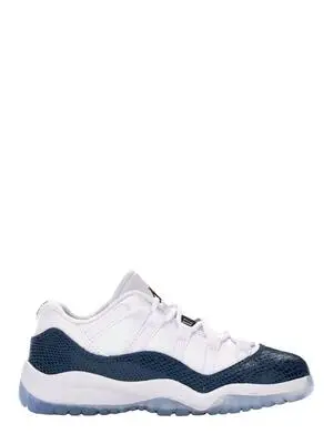 JORDAN 11 Retro Low Snake - White/black/navy Blue