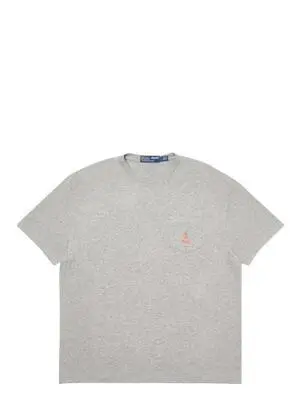 PALACE Ralph Lauren Waffle Pocket Tee Shirt - Andover Heather
