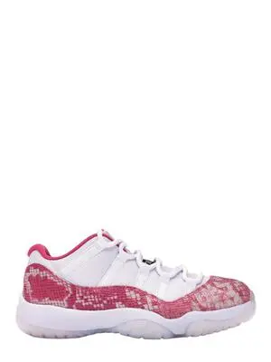 JORDAN 11 Retro Low Pink Snakeskin - White/watermelon/black