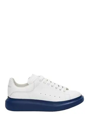Alexander McQueen Oversized Sneakers White Pastel Blue Sole
