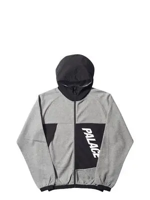 PALACE Ptech Track Jacket - Grey Heather/black