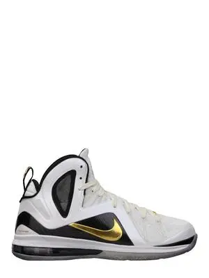 Nike Lebron Ps Elite High-top Sneakers - White/metallic Gold/black