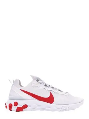 Nike React Element 55 Sneakers - White/university Red
