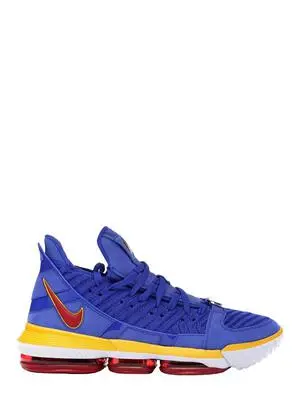 Nike Lebron 16 Superman Superbron Sneakers - Racer Blue/varsity Red/varsity Maize