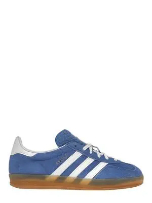 Adidas Adidas Gazelle Indoor Gum Sneakers Blue Fusion/footwear White/gold Metallic