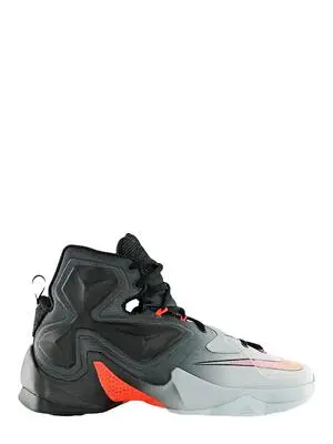 Nike LeBron 13 On Court Athletic Sneakers Wolf Grey/black/cool Grey