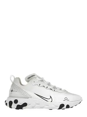 Nike React Element 55 Sneakers - White/black