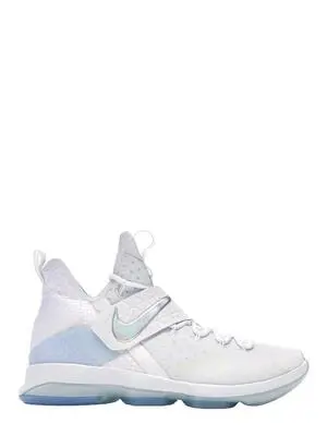 Nike Nike LeBron 14 Time To Shine Sneakers White/metallic Silver/ice Blue