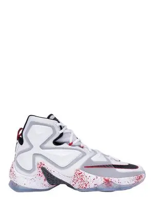 Nike Lebron Friday The 13th Sneakers - White/black/university Red