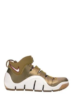 Nike Lebron 4 All-star Game Sneakers - Metallic Gold/white/varsity Red