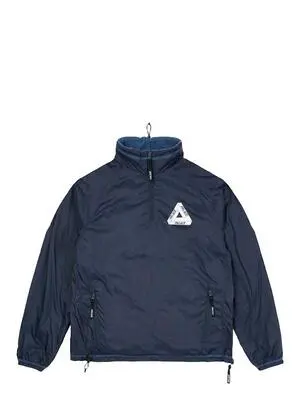 PALACE Polar Grid Reverse Jacket - Navy Blue