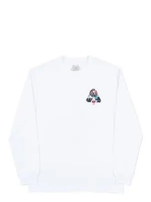 PALACE Sans Ferg Longsleeve T-shirt - White