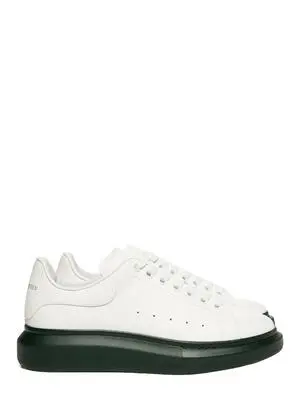 Alexander McQueen Oversized Sole Sneakers - White/green