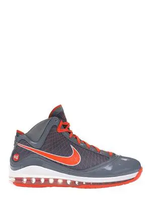 Nike Lebron 7 Eastbay Tb Sneakers - Cool Grey/orange Blaze/white