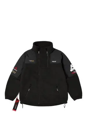 PALACE Polartec Double Zip Funnel - Black