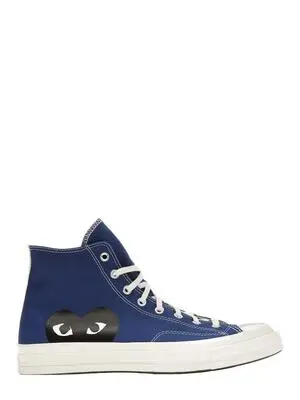 CONVERSE Chuck Taylor All Star 70 Hi Comme Des Garcons Play Sneakers - Blue Quartz/egret/black