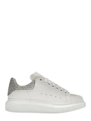 Alexander McQueen Oversized Sneakers - White/silver
