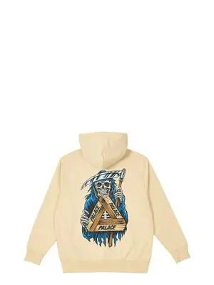 PALACE Reaper Hooded Sweatshirt - Camel