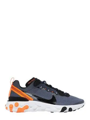 Nike React Element 55 SE Midnight Navy/total Orangeone-colorsummit Whiteone-colorblack
