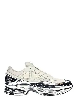 Adidas Ozweego Raf Simons Sneakers - Cream White/silver Metallic