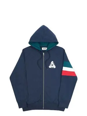 PALACE Ragu Zip Hood - Navy Blue