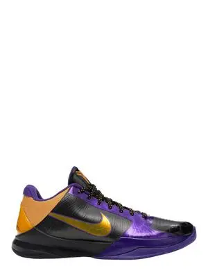 Nike Kobe Lakers Sneakers - Black/del Sol/varsity Purple