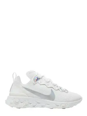 Nike React Element 55 Sneakers - Summit White/metallic Silver