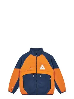 PALACE Polartec Shell Jacket - Navy Blue/orange
