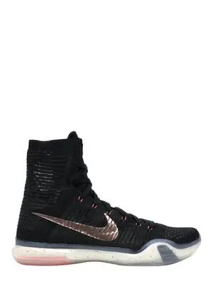 Nike Kobe Elite High Rose Gold Pack Sneakers - Black/white/hot Lava