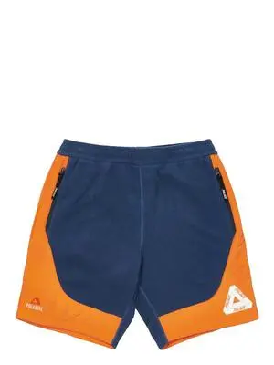 PALACE Polartec Shell Shorts Navy Blue/orange