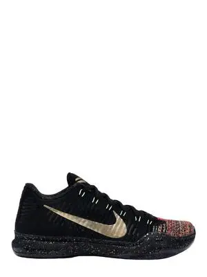 Nike Kobe Elite Christmas Sneakers - Black/metallic Gold/bright Crimson