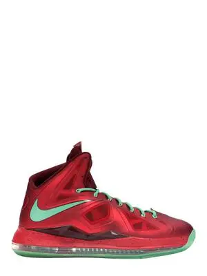 Nike Lebron X Christmas Sneakers - University Red/tourmaline/team Red